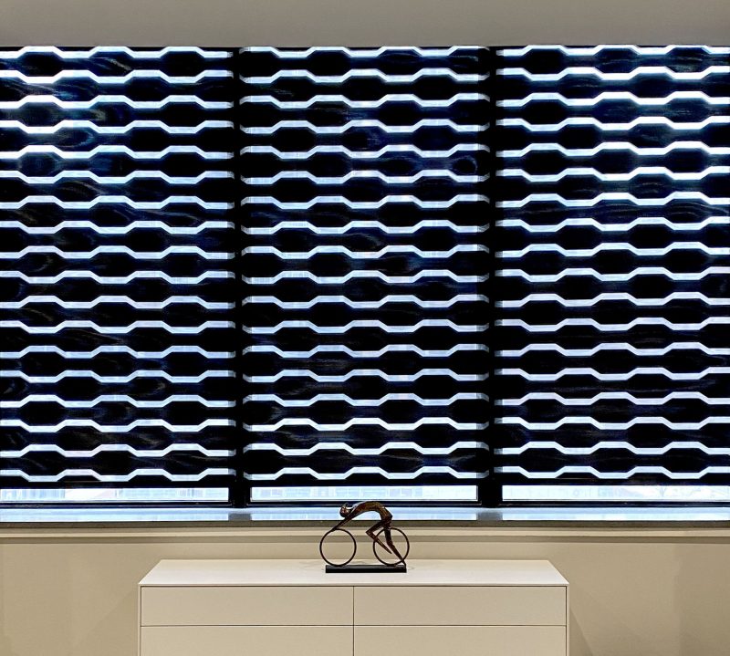 Sensational Style: Designer Banded Shades - Home Inspiration