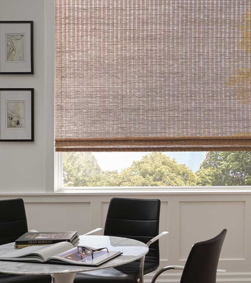 Woven Wood Shades | Skyline | Bamboo and Natural Grass Shades