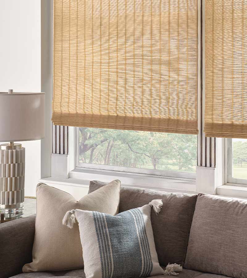 Woven Wood Shades | Skyline | Bamboo and Natural Grass Shades
