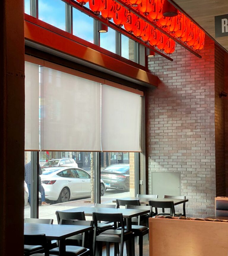 Commercial Blinds & Shades | Skyline | Storefront Shades